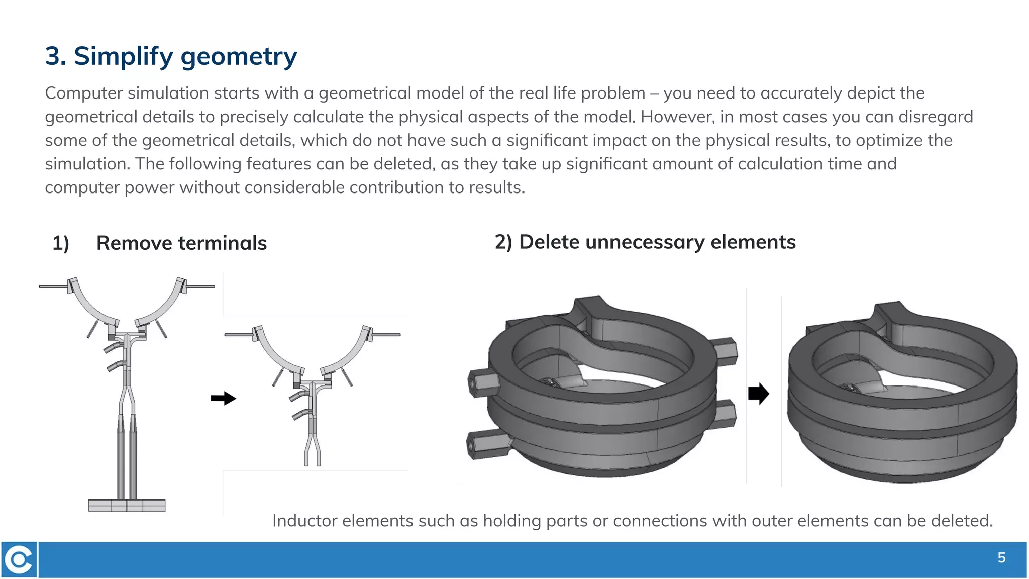 How to make a good CAD file for induction heating simulation | PDF