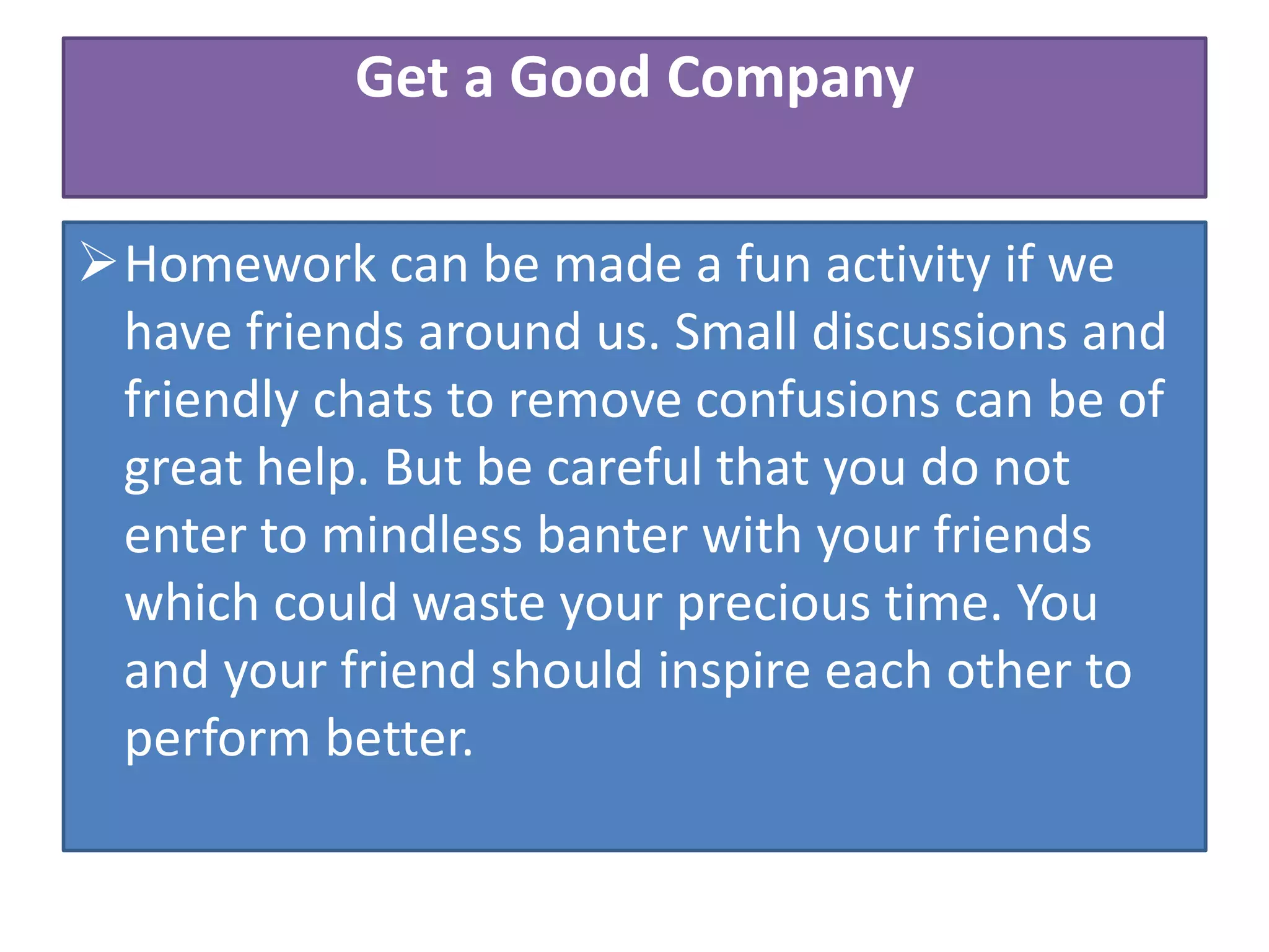 How to make homework a fun activity? | PPT