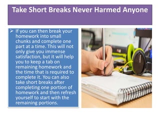 How to make homework a fun activity? | PPT