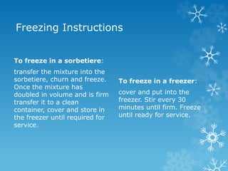 How to make ice cream | PPTX