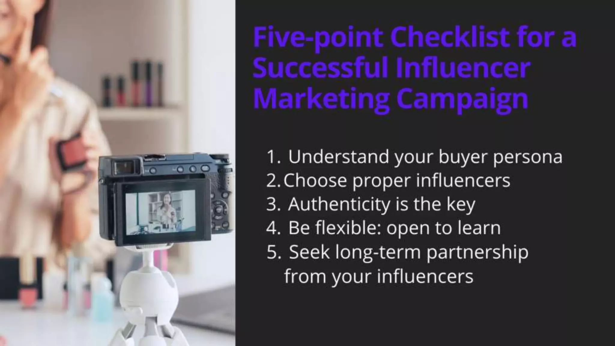 How to make influencer marketing campaign a success - InfluGlue | PPT