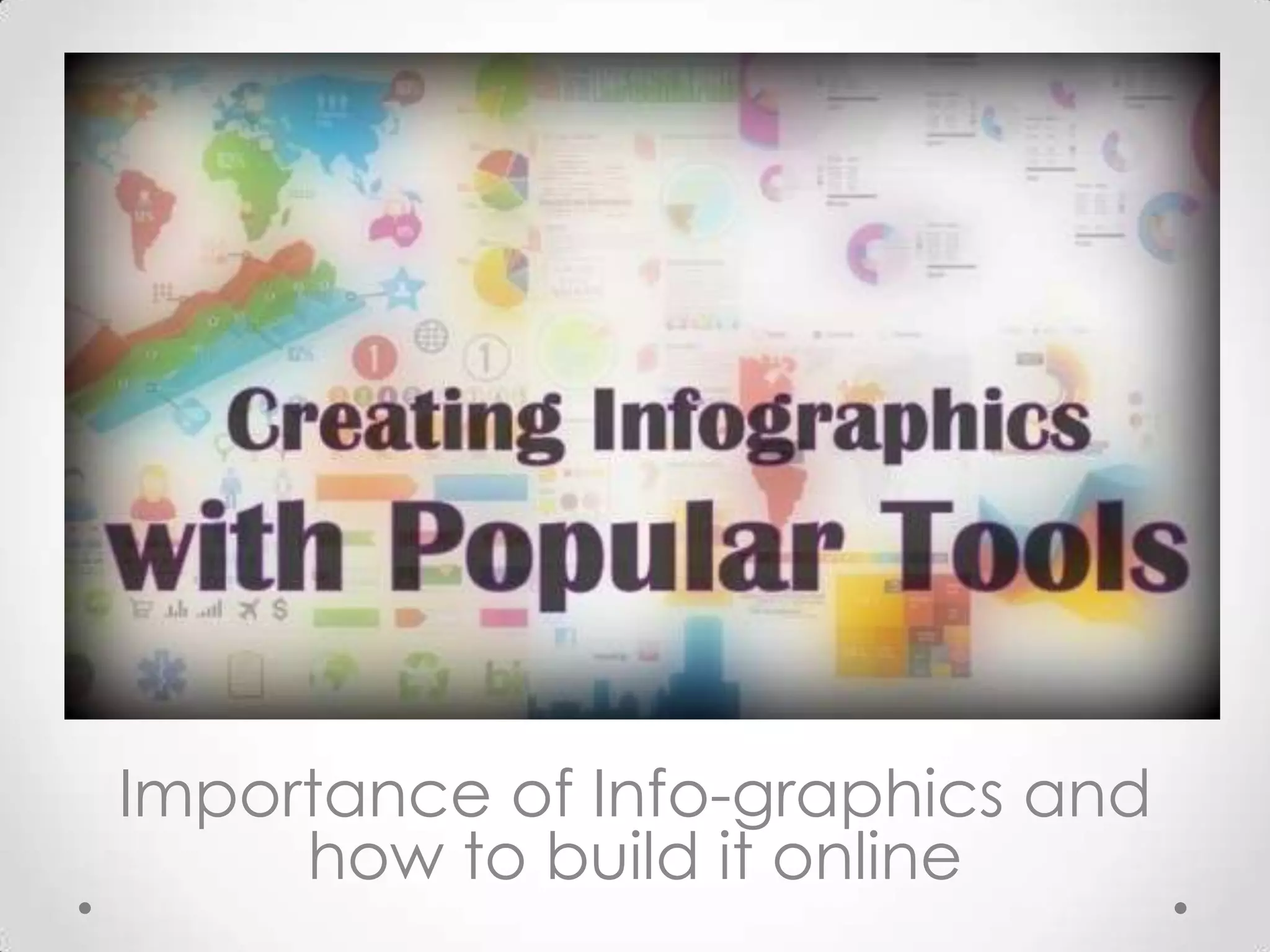 How to make infographics - popular infographics tool online | PPTX | Desktop Publishing ...