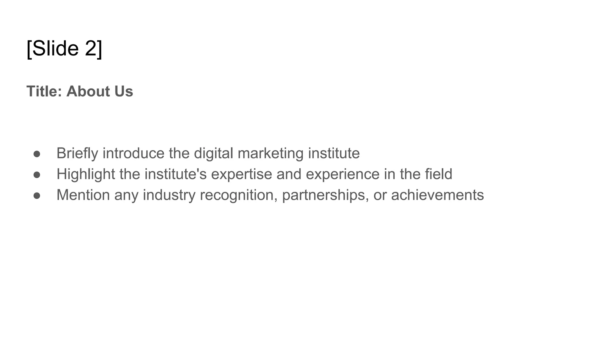 How to Make Introduction PPT For Digital Marketing Institute.pdf