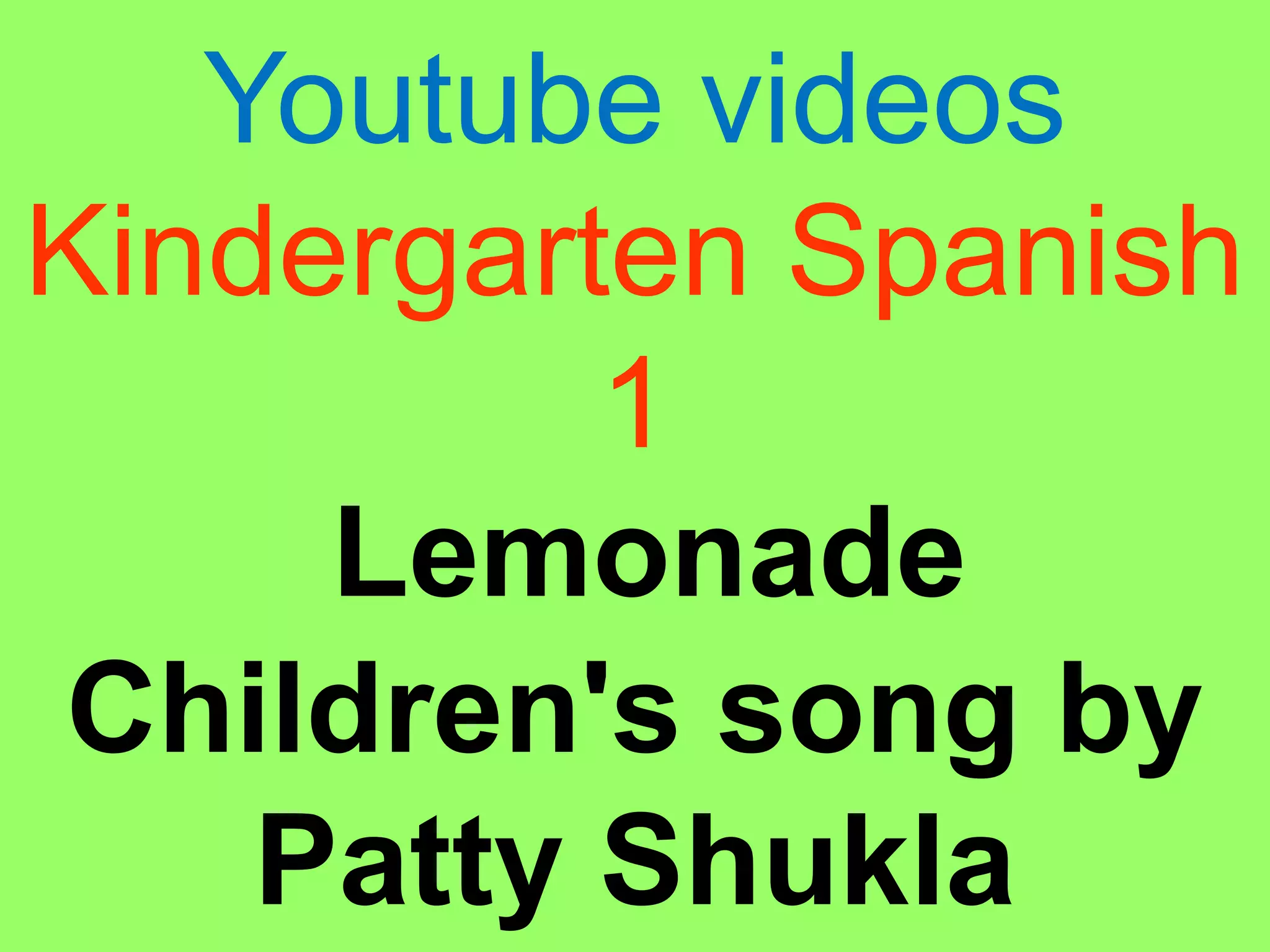 How to make lemonade in spanish | PPTX