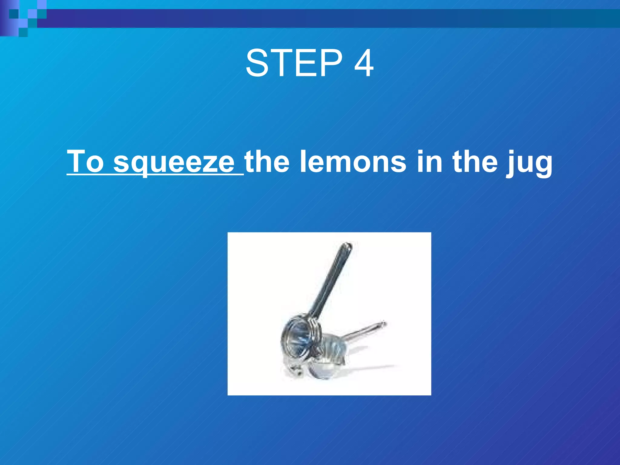 How to make lemon water | PPT