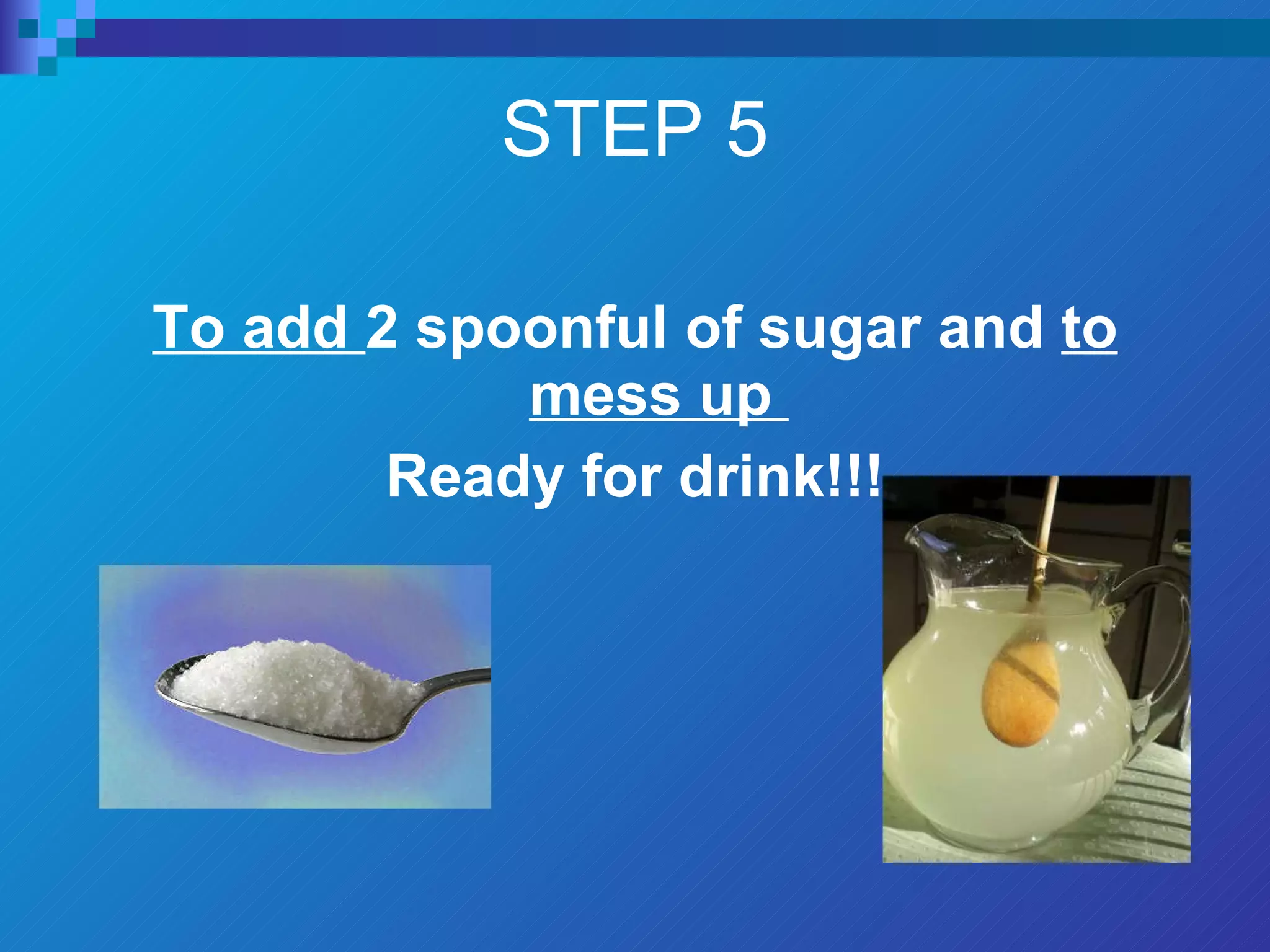 How to make lemon water | PPT