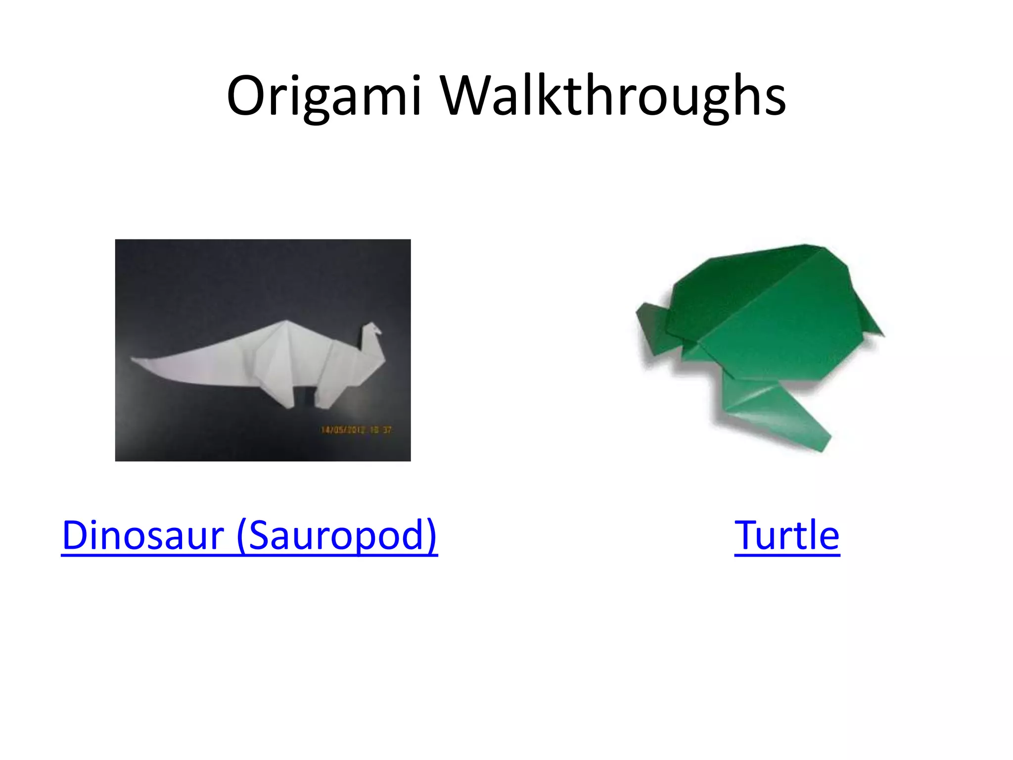 How to make paper origami | PPTX