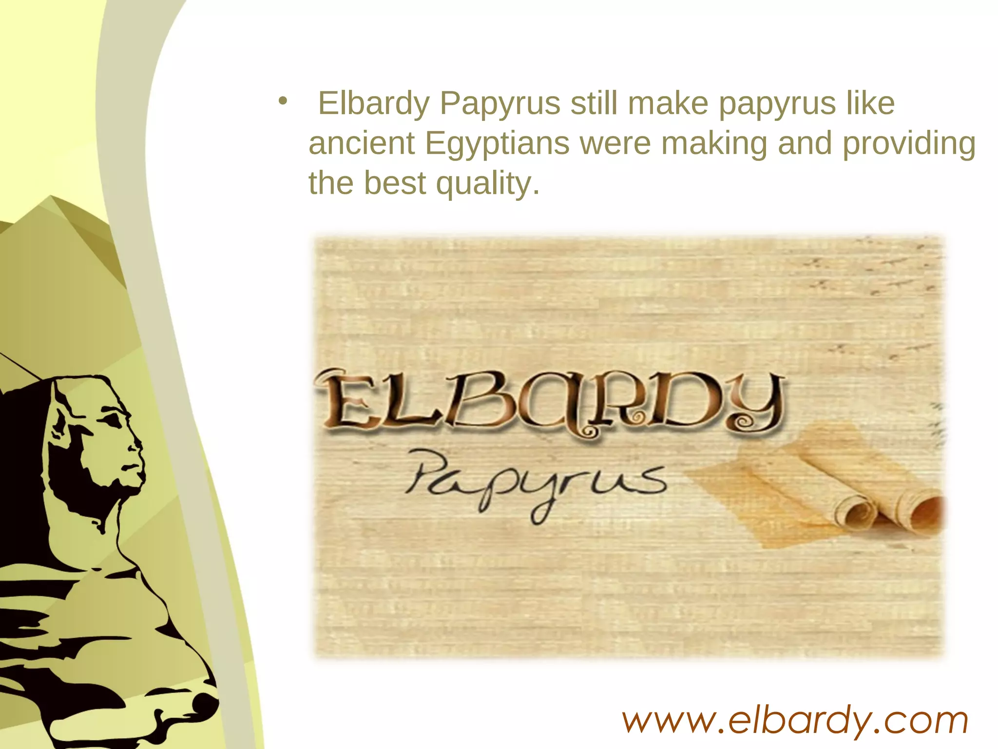 How to make papyrus paper | PPT