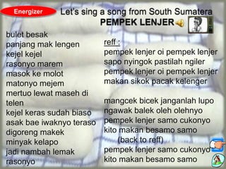 Procedural Text "How to Make Pempek" | PPTX