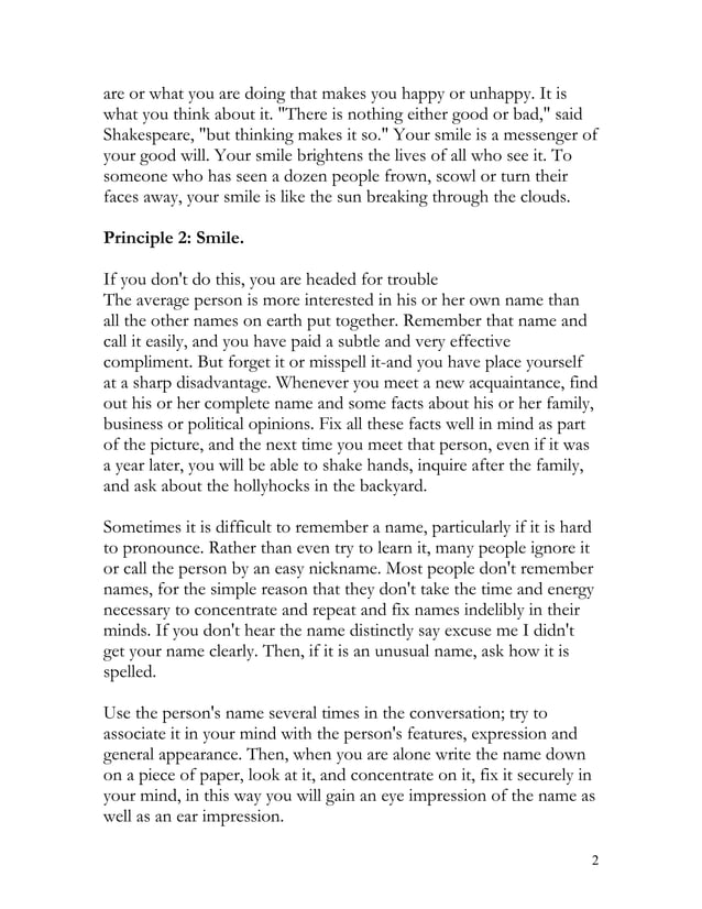 How to make people like you | PDF