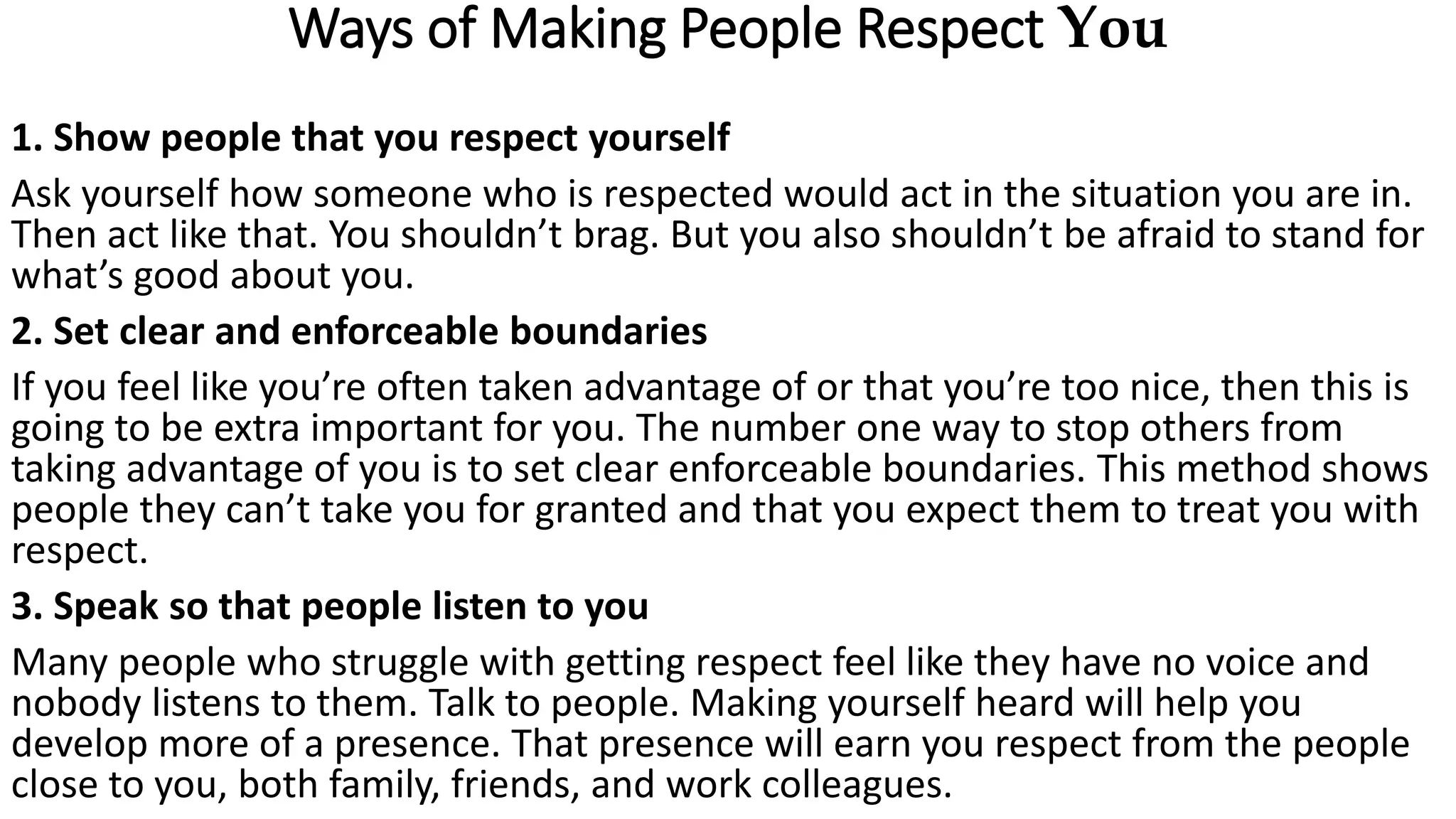 How to Make People Respect You.pptx