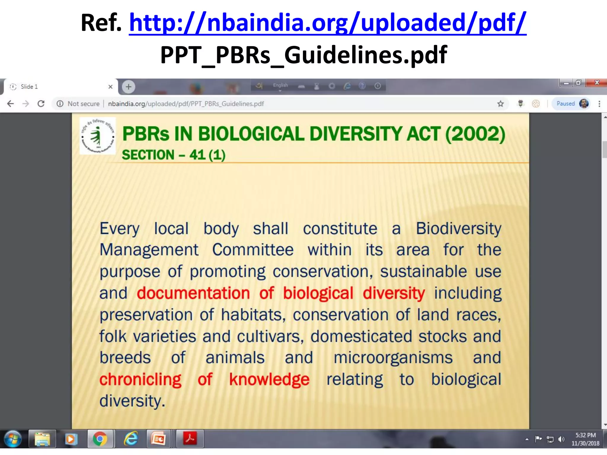 How to make people's biodiversity register | PDF