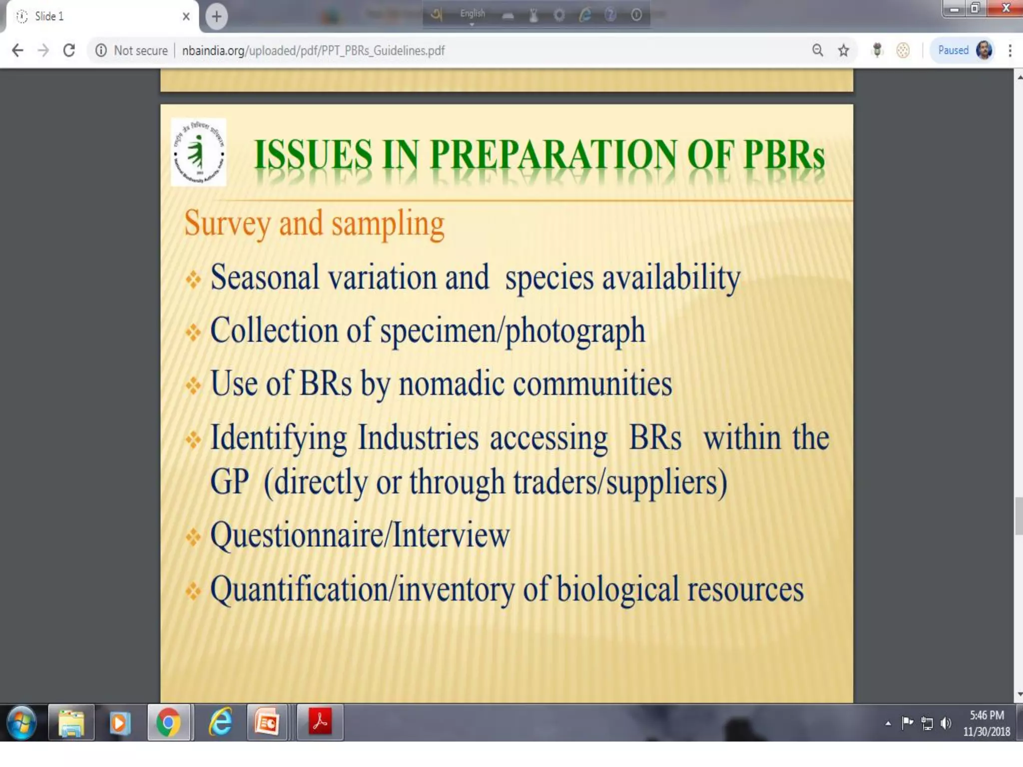 How to make people's biodiversity register | PDF