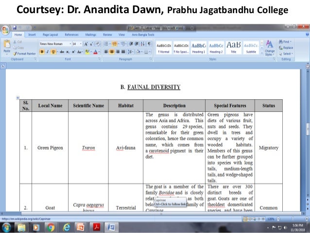 How to make people's biodiversity register