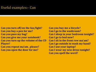 How to Make Polite Requests in English Language | PPT