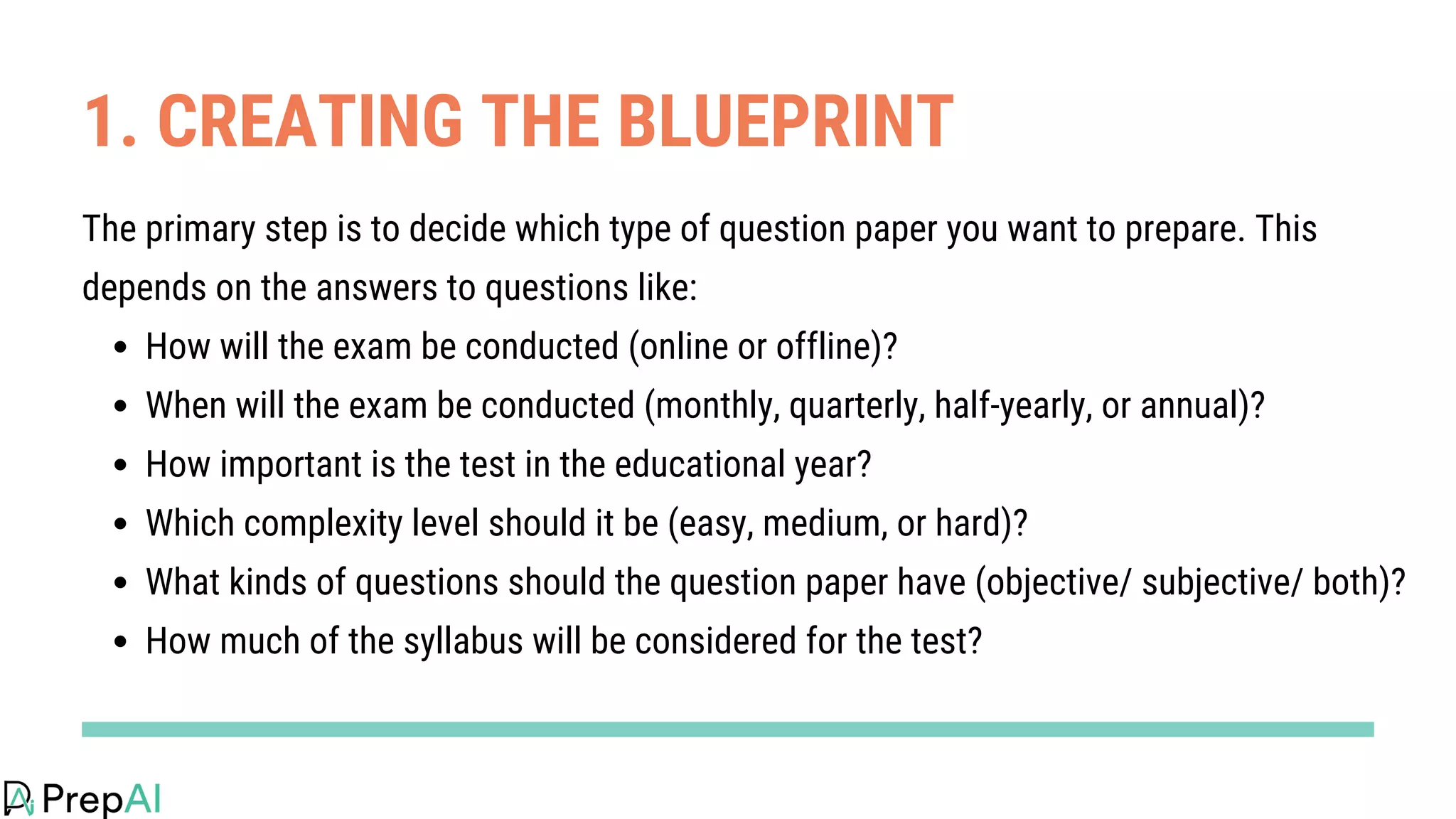 How to Make Your Own Question Paper? | PDF