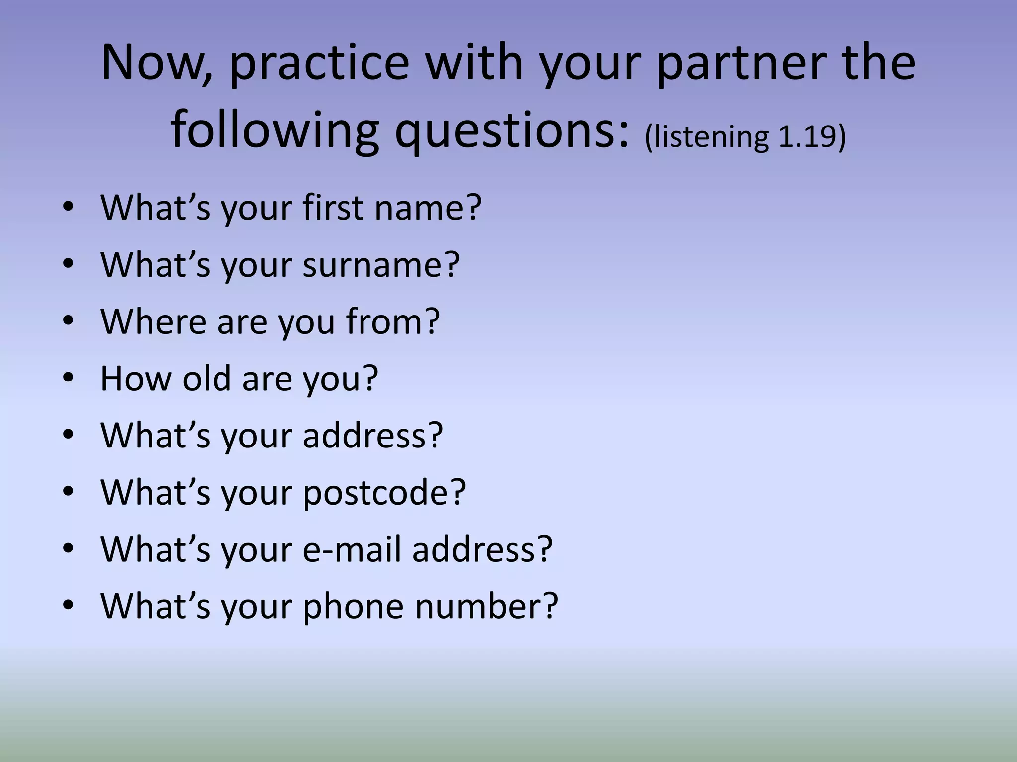 How to make questions | PPTX