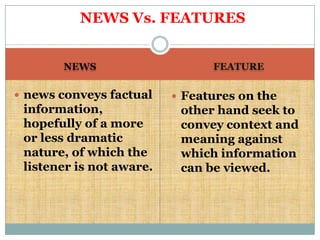 How to make radio features | PPTX