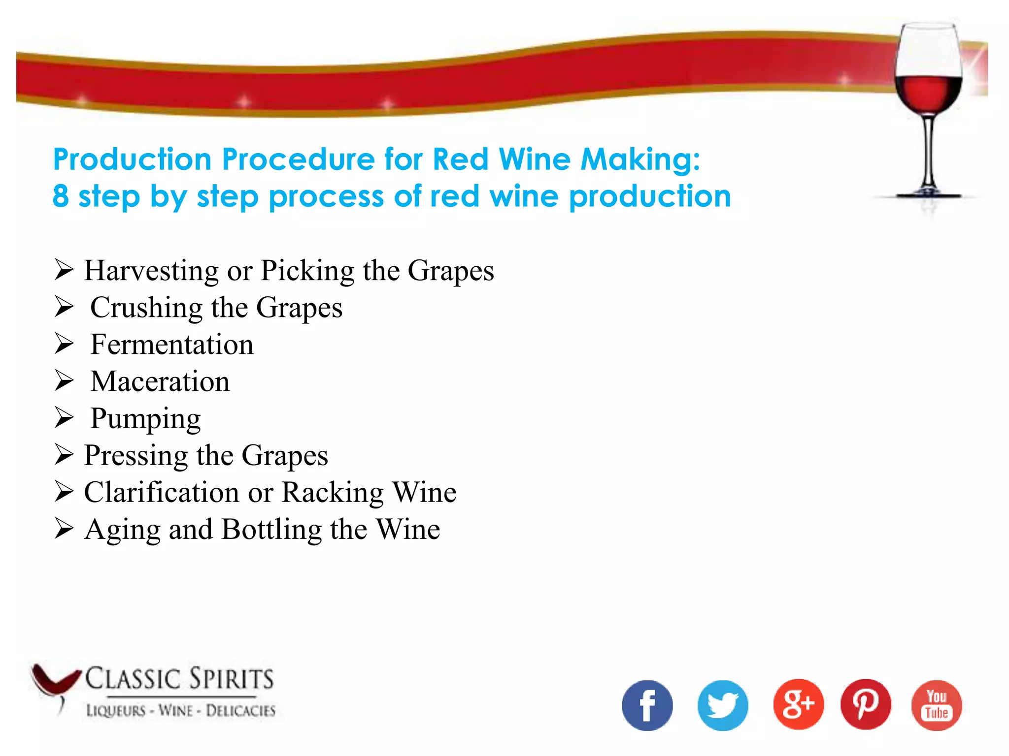 How Red Wine is Made? | PPTX