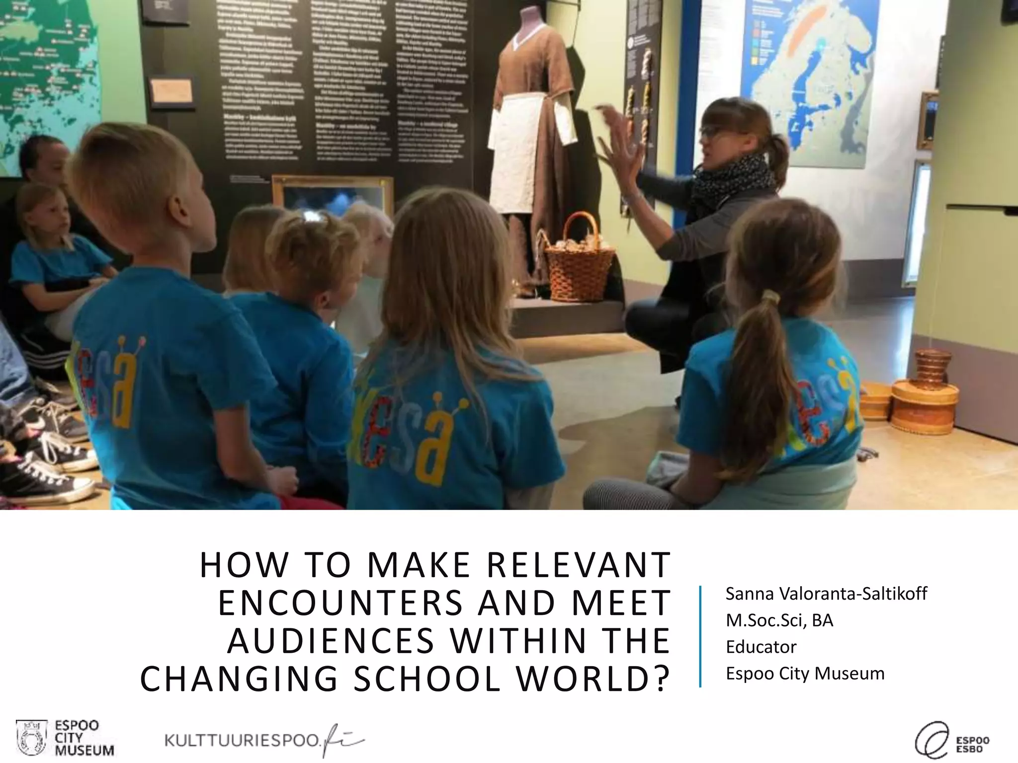 How to make relevant encounters and meet audiences within the changing ...