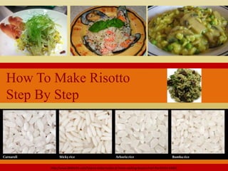 How to make risotto | PPTX