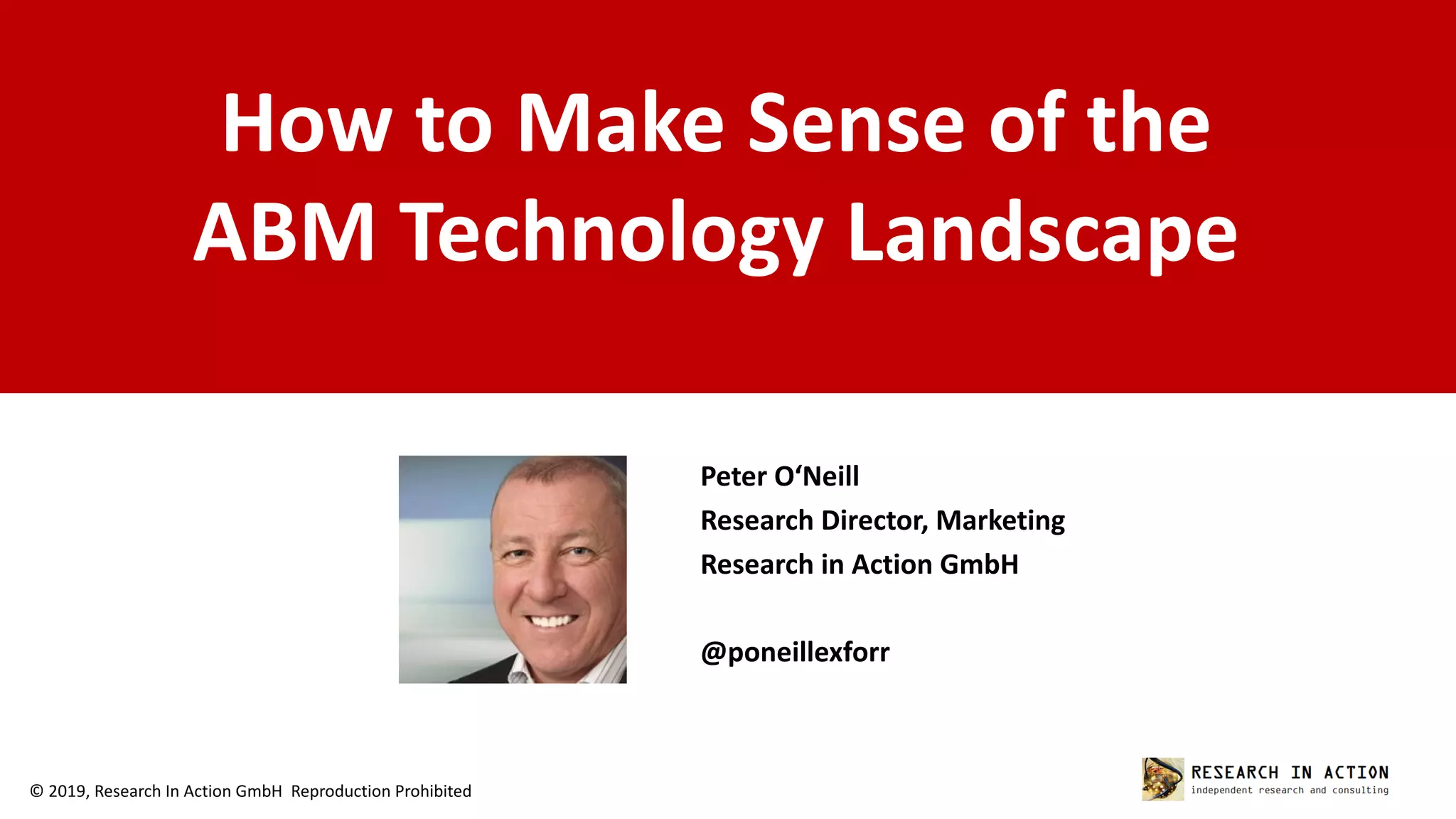 Make Sense of the ABM Tech Landscape | PPT