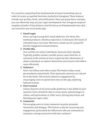 How to make social media app like instagram.pdf