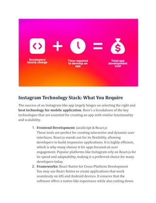 How to make social media app like instagram.pdf