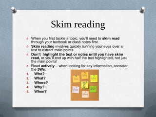 How to make summary notes | PPTX