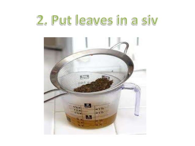 How to make tea ppt | PPTX