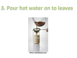 How to make tea ppt | PPTX