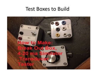 How to make test boxes | PPTX