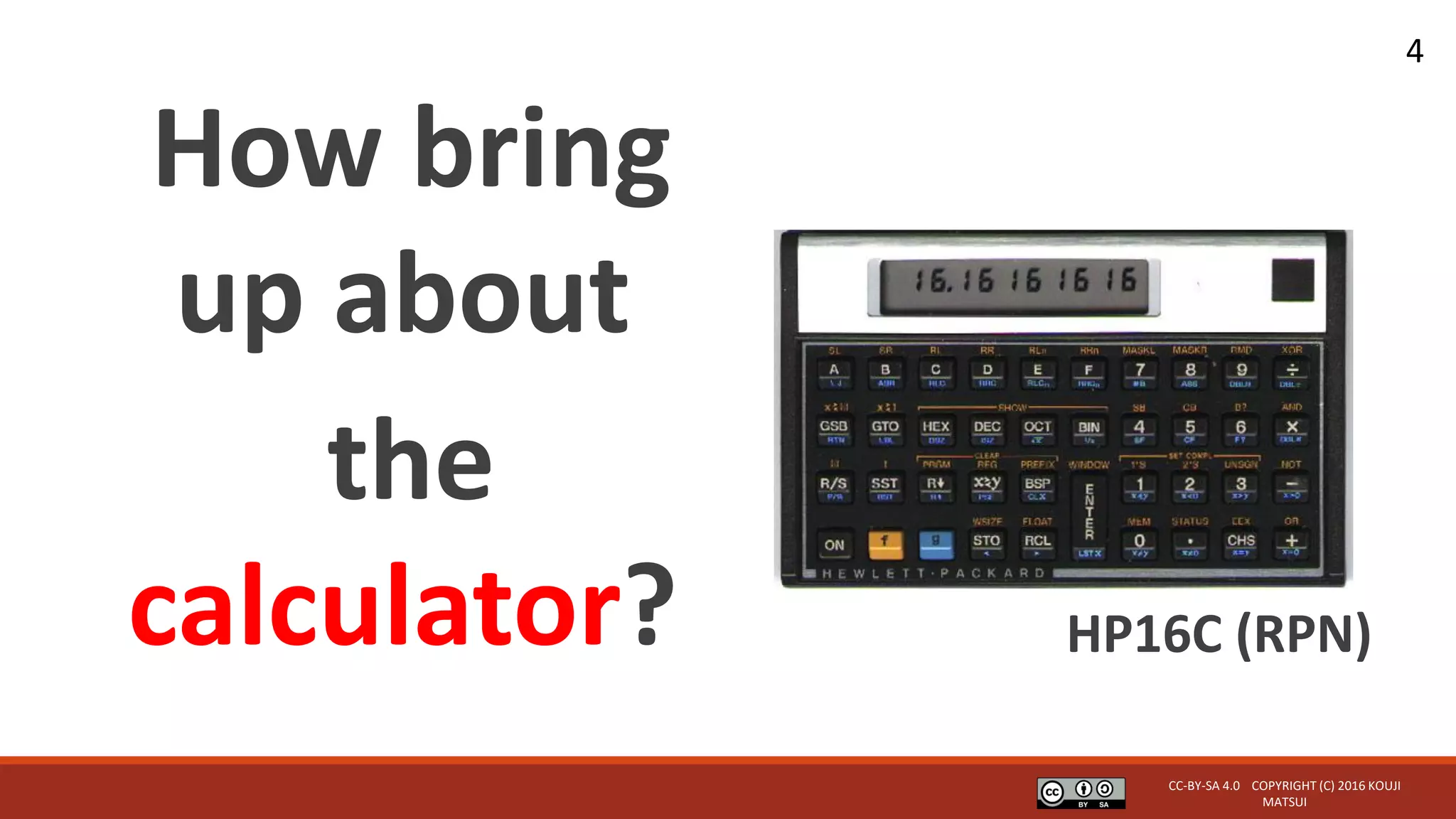 How to make the calculator | PPT