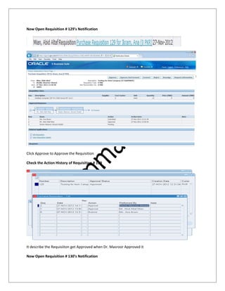Requisition Hierarchy Based on the Item Catagory | DOC | Technology & Computing