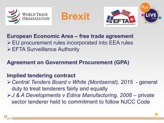 How to make the most of framework agreements - Andrew Millross | PPTX