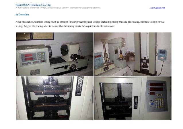 How to make titanium spring | PDF