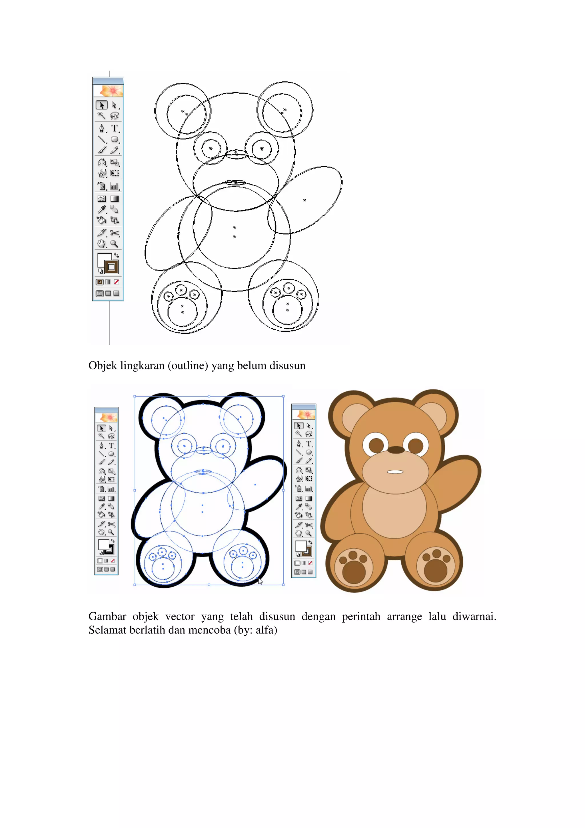TRIK MEMBUAT ILLUSTRASI VECTOR PADA ILLUSTRATOR | PDF