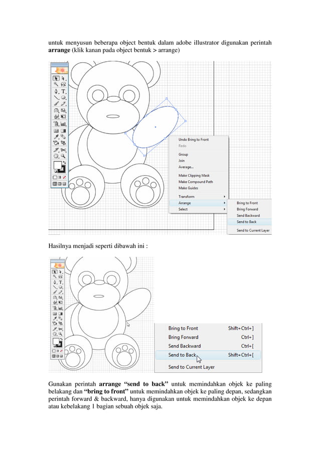 TRIK MEMBUAT ILLUSTRASI VECTOR PADA ILLUSTRATOR | PDF