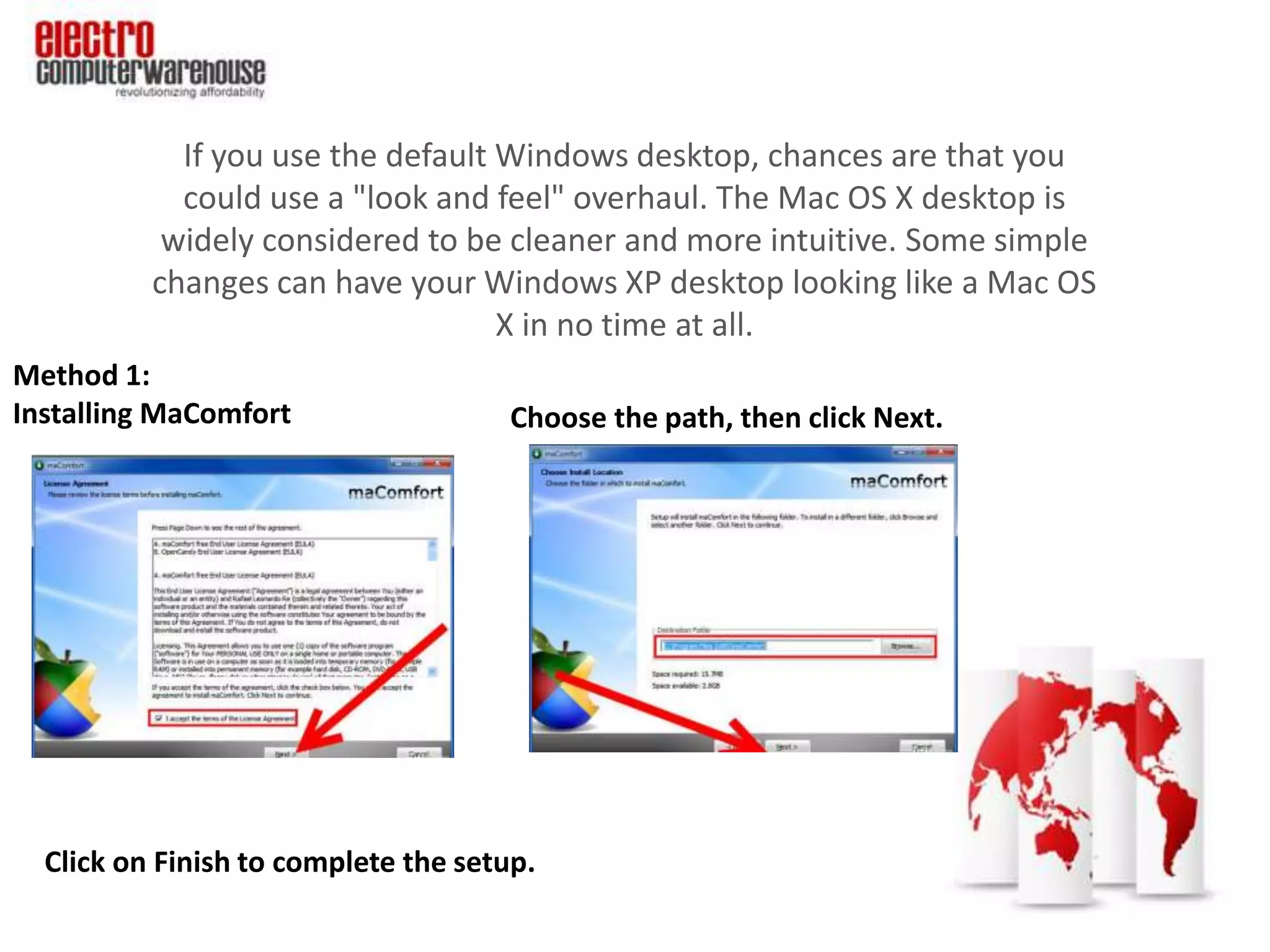 How to Make Windows Look Like Mac OS X | PPTX | Operating Systems ...