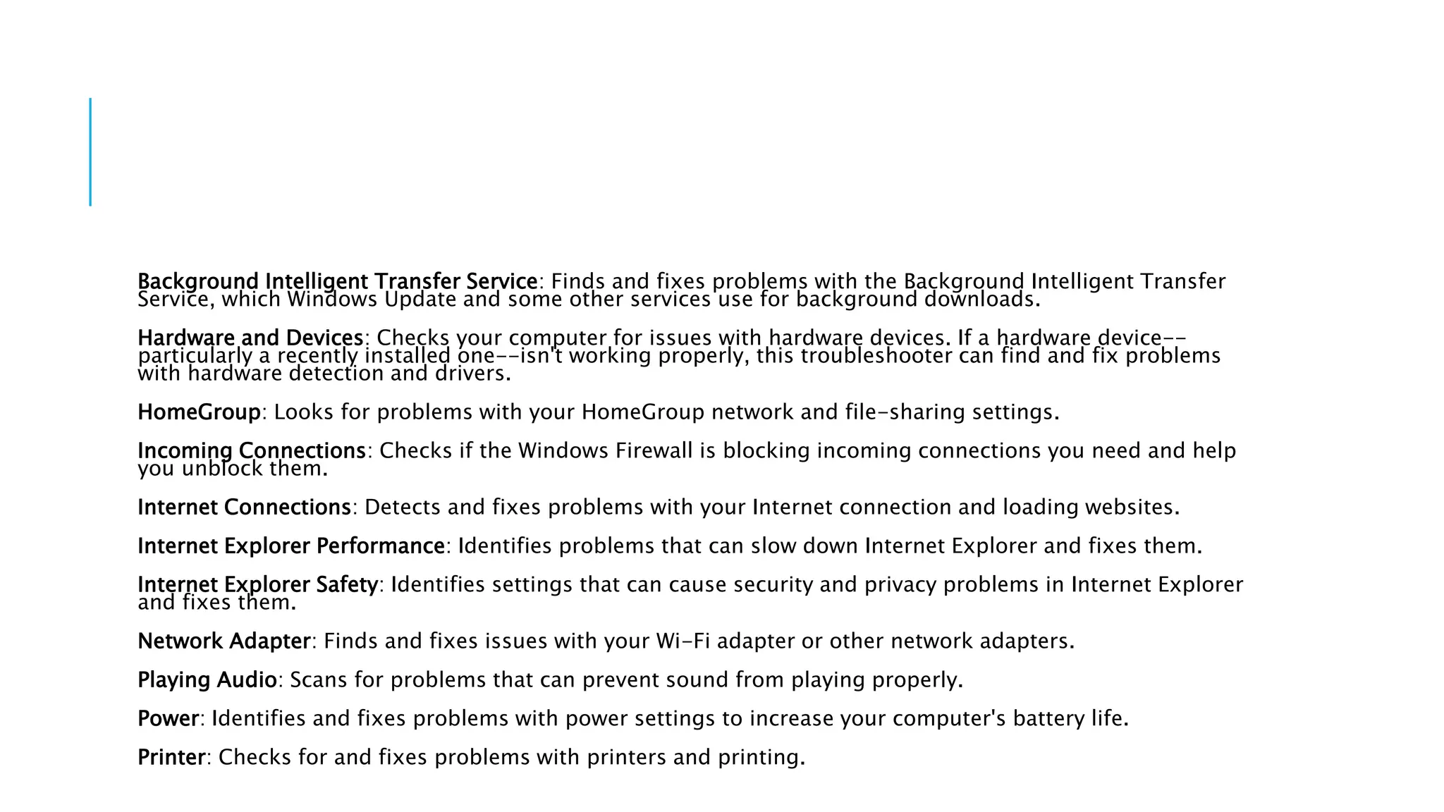 How to Make Windows Troubleshoot Your PC's Problems.pptx How to Make Windows Troubleshoot Your PC's Problems.pptx