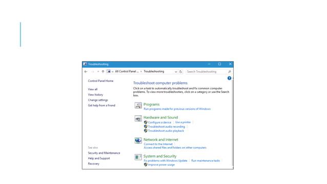 How to Make Windows Troubleshoot Your PC's Problems.pptx | Free Download