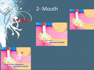 How to make_wudhu_ablution | PPTX | Islam | Religion & Spirituality