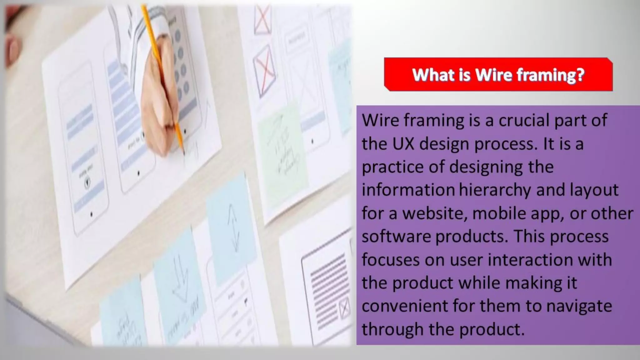How to make your first mobile app wireframe | PPT