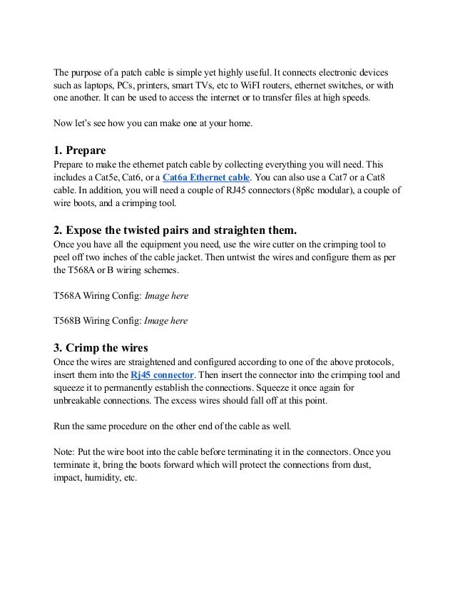 How To Make Your Own Ethernet Patch Cables with RJ45 Connectors.pdf