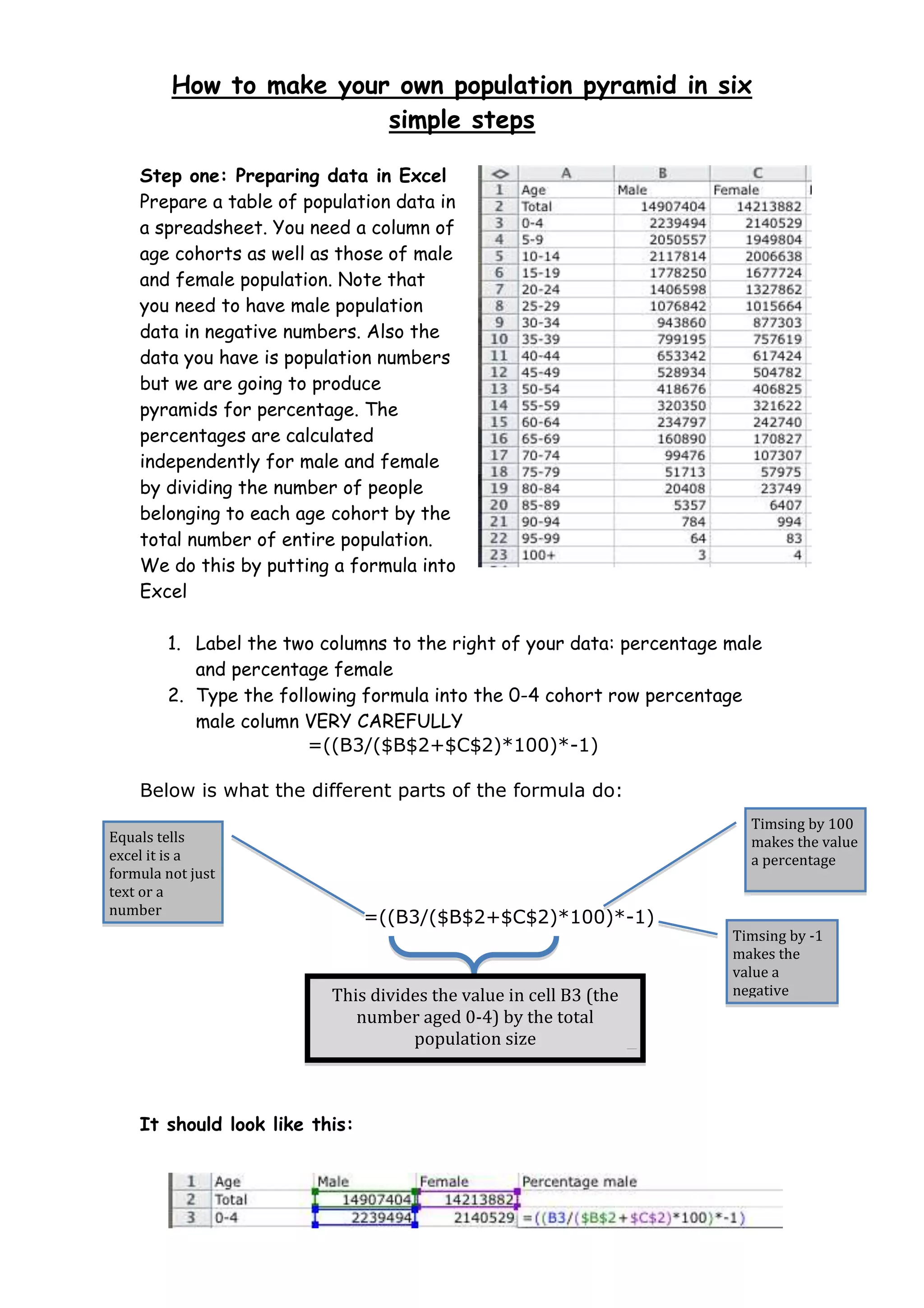 How to make your own population pyramid in six simple steps | DOCX