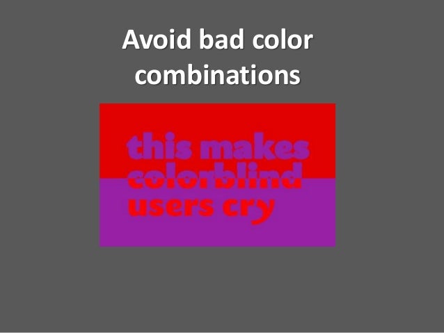 How to make your slides beautiful