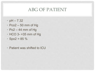 Acute exacerbation of COPD | PPTX