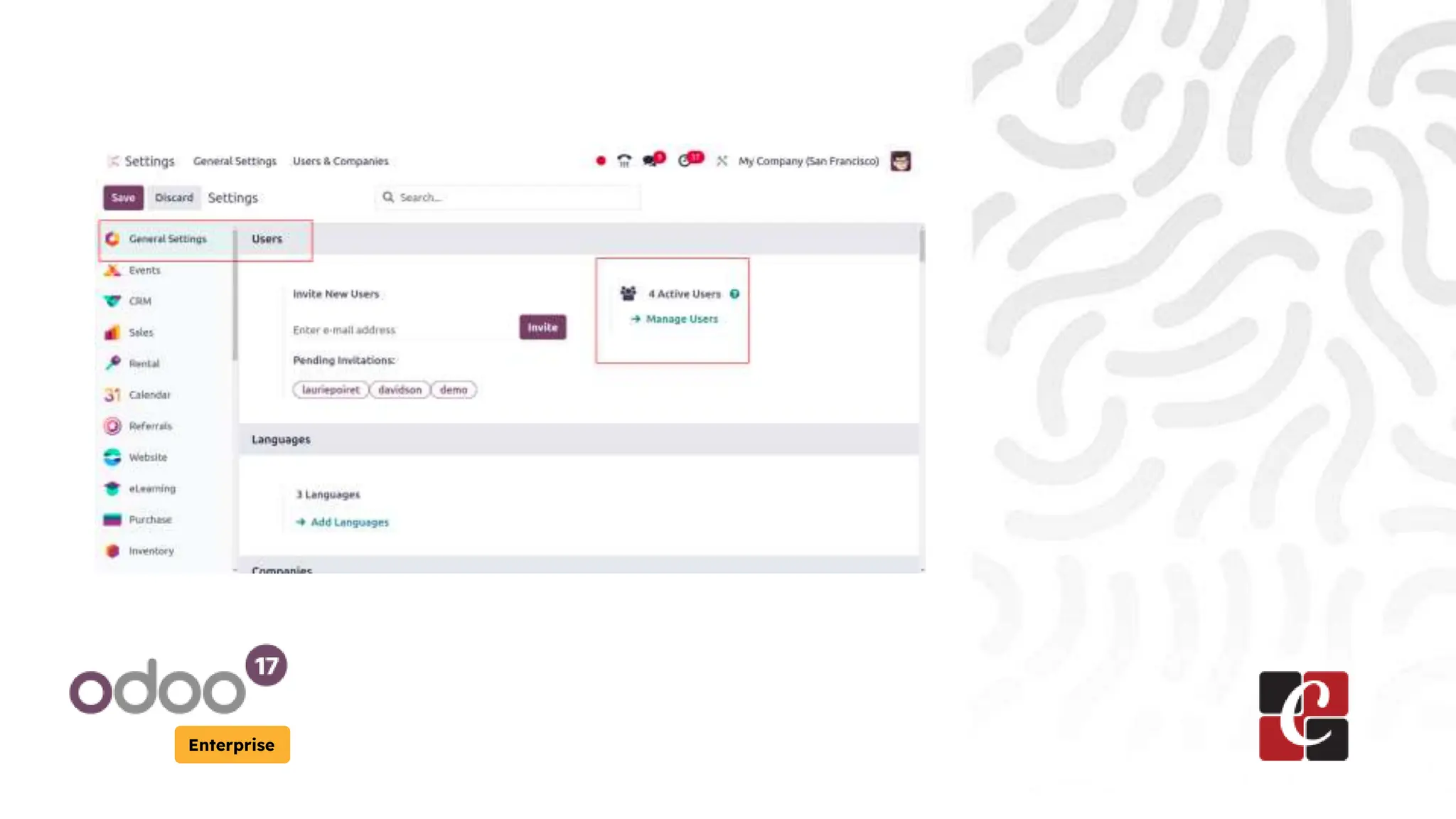 How to Manage Access Rights & User Types in Odoo 17 | PPTX