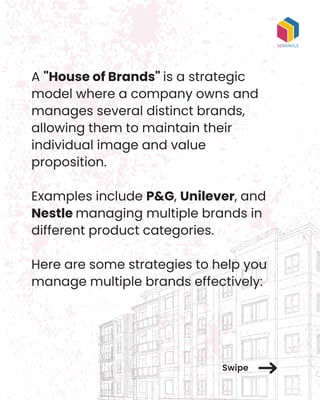 How to Manage a House of Brands like P&G, Unilever and Nestle | PDF