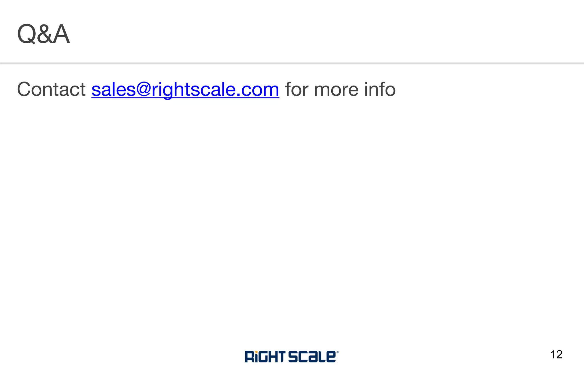 How to Manage Cloud Costs with RightScale Optima | PPT